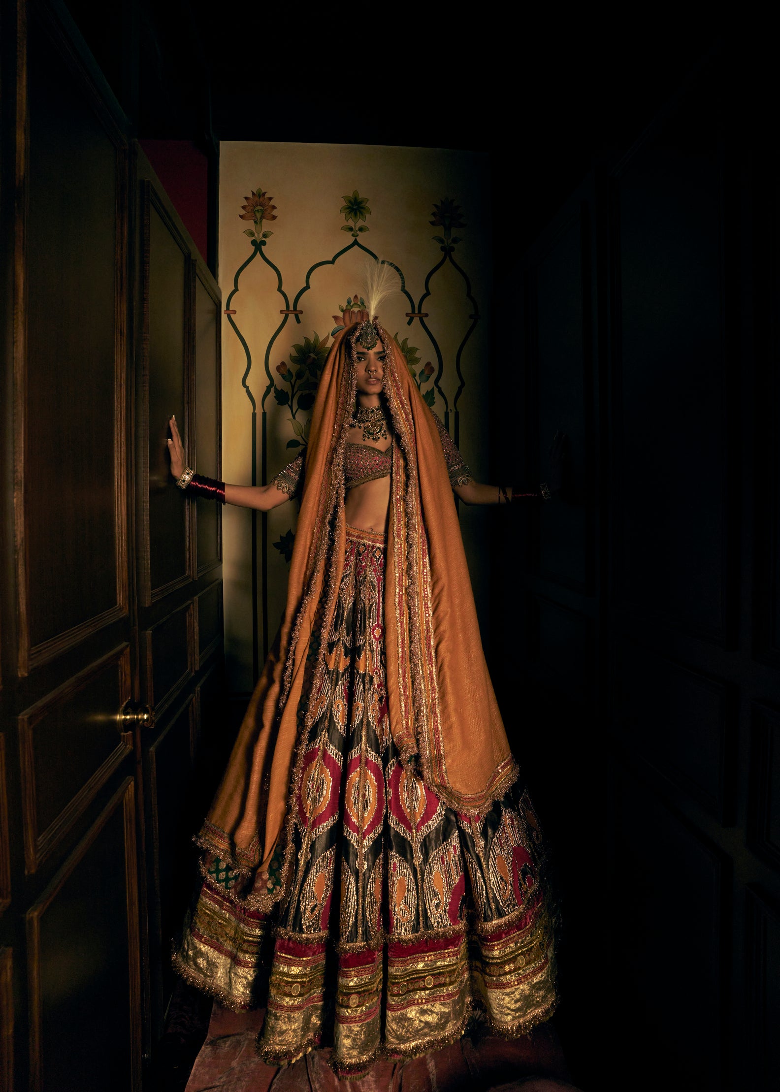 Kumudini Embroidered Lehenga Set – Marwar Couture
